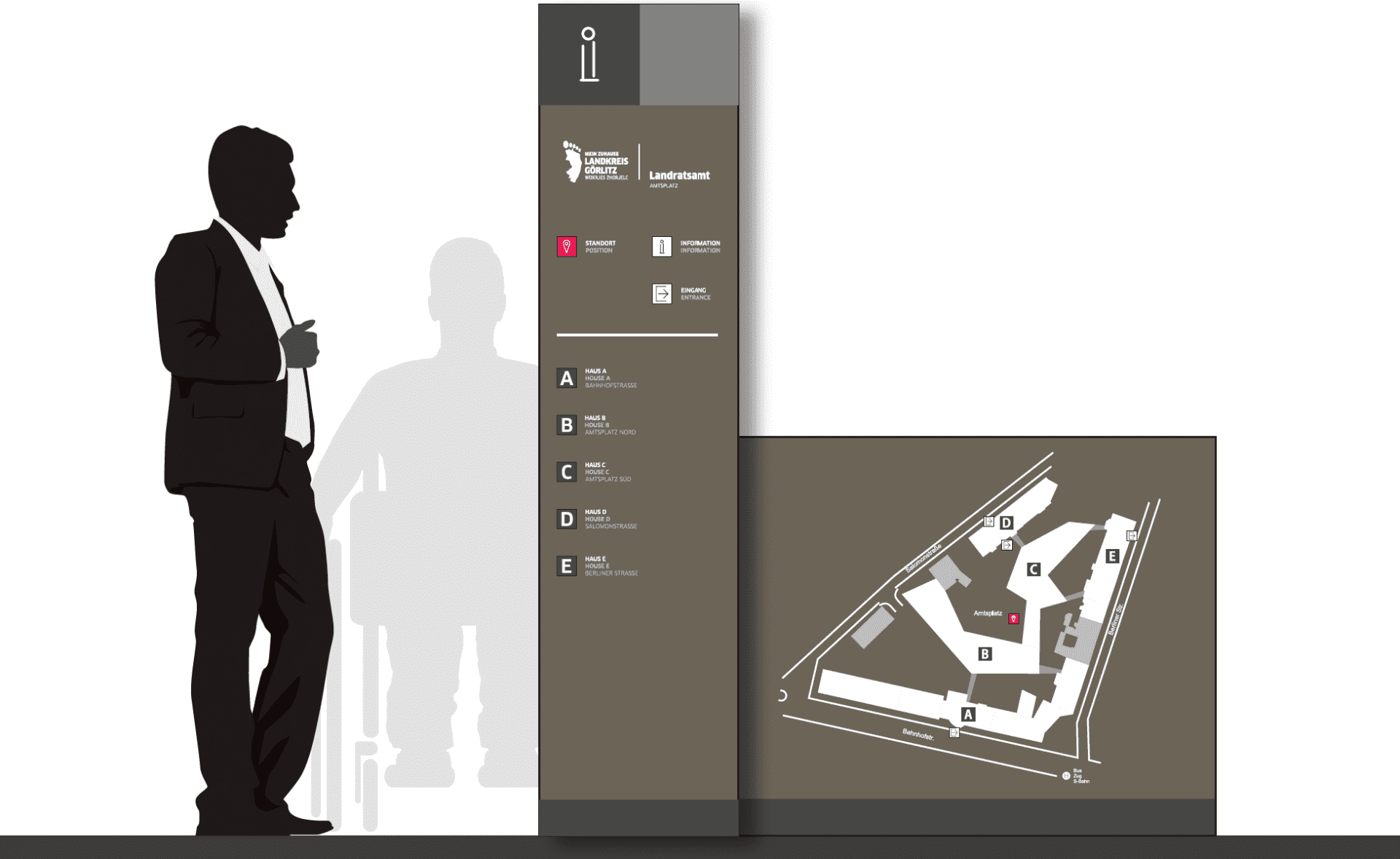 Projektvorstellung: Leitsystem für Landratsamt Görlitz | GSI Design ...